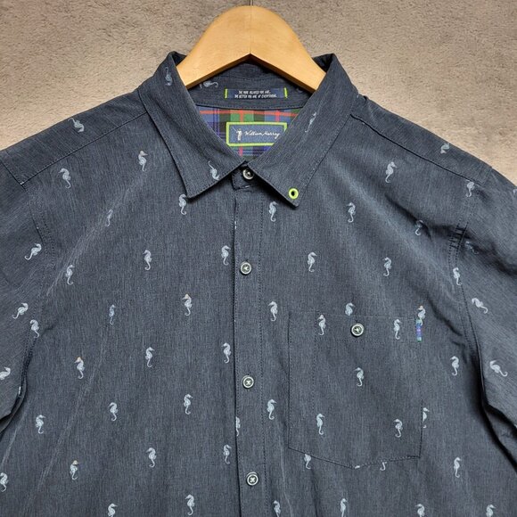William Murray Golf | Shirts | William Murray Shirt Men Medium Navy ...